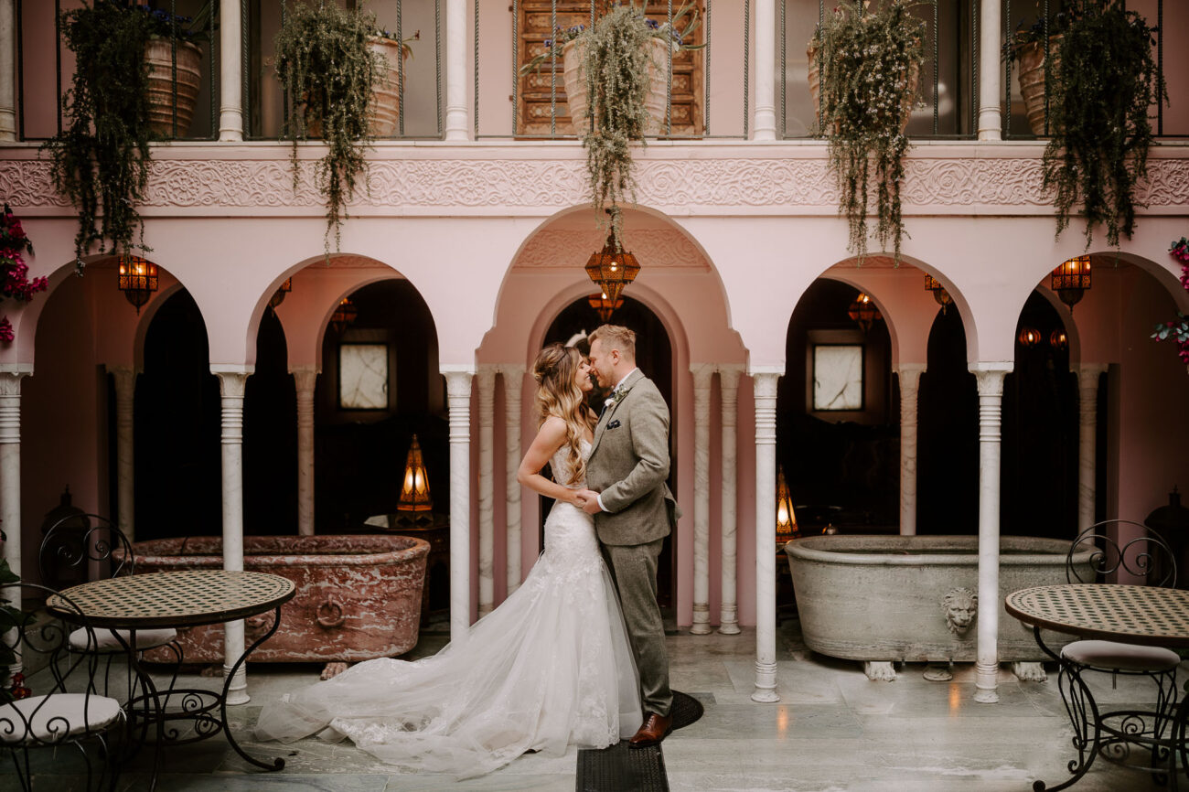 Stunning wedding at Port Lympne // Sarah and Chris