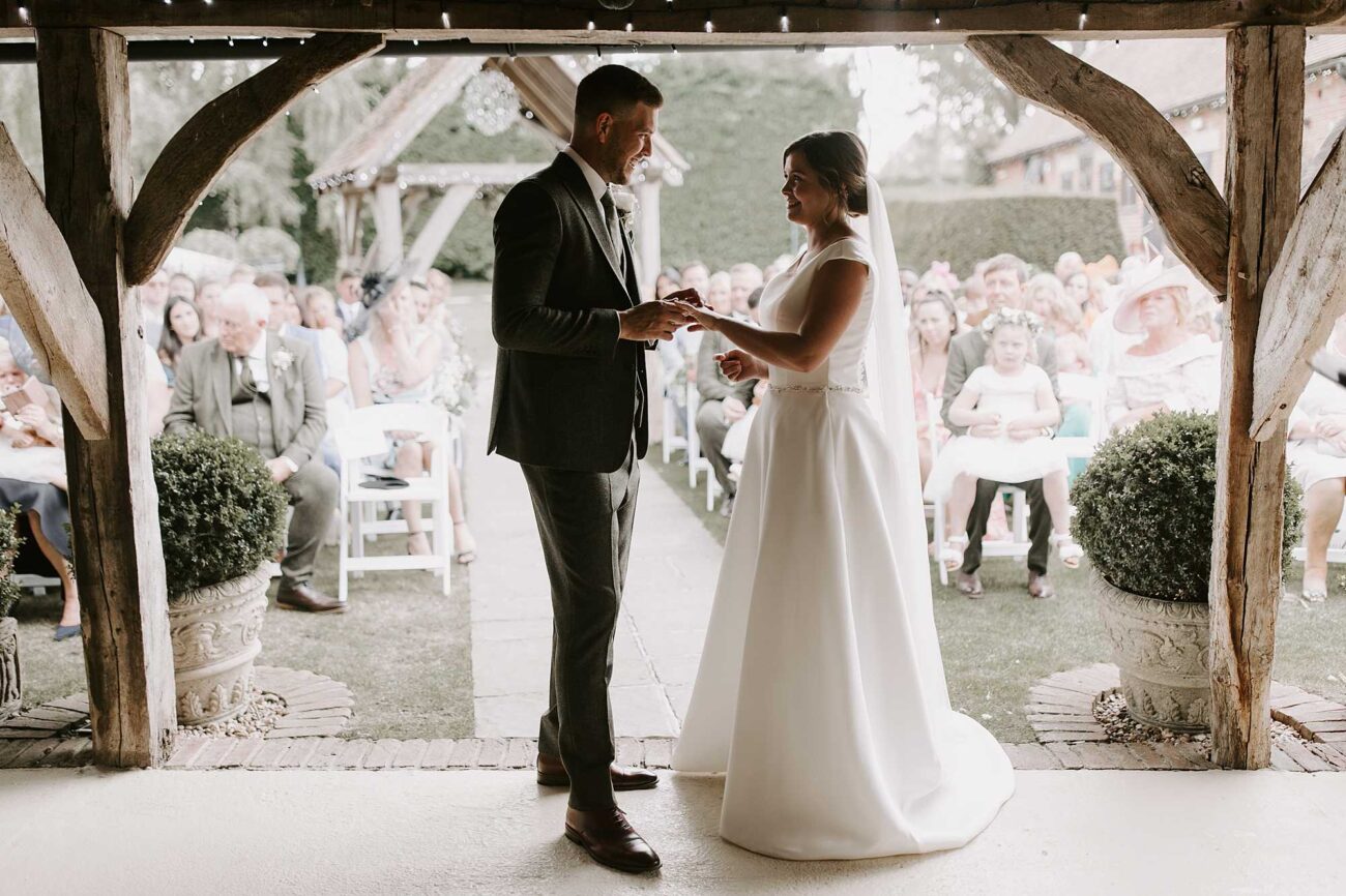 September wedding at Winters Barns // Katey and Stephen