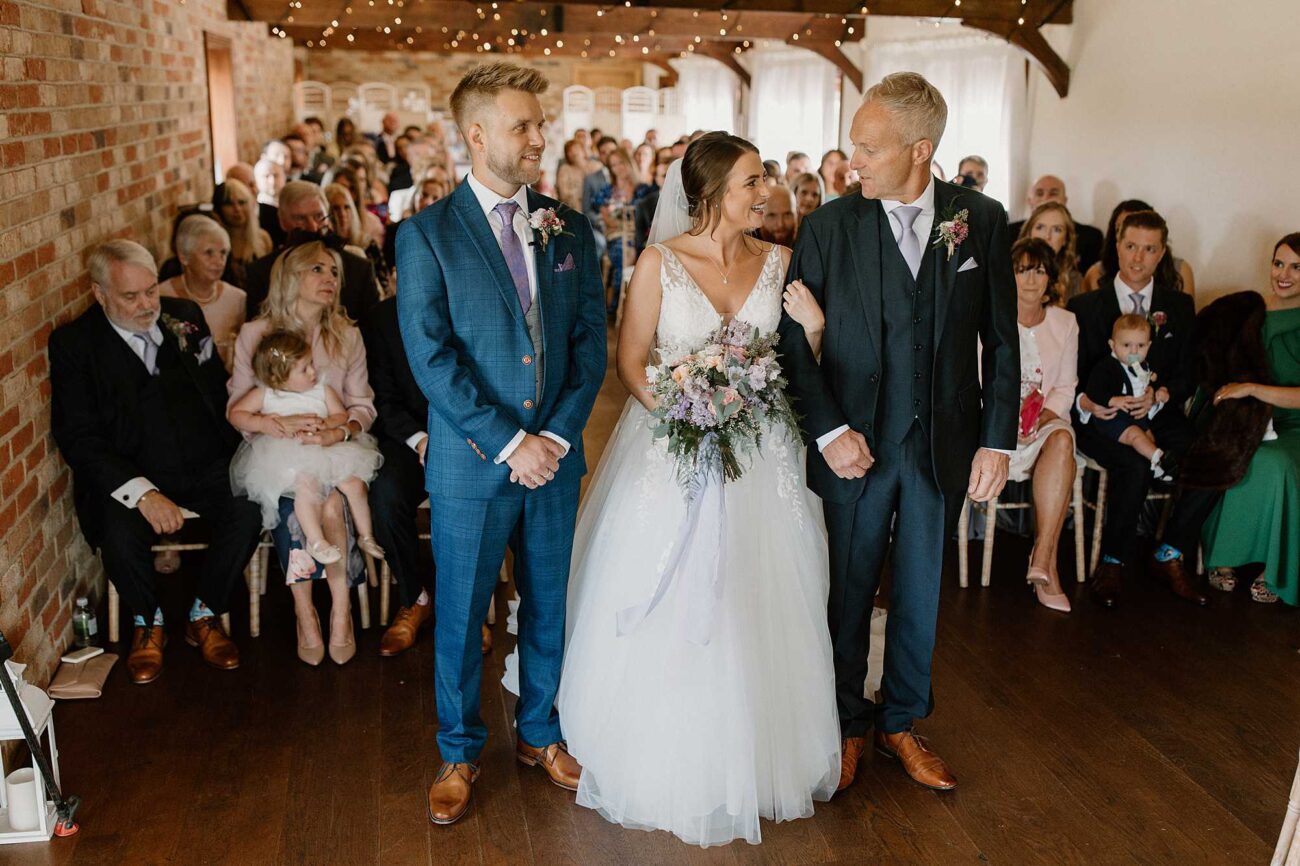Wedding at Long Furlong Barn // Grace and Dan